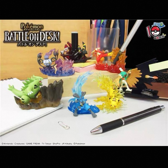 Pokemon | Toys | Pokemon Battle On Desk Figurines Whole Set | Poshmark